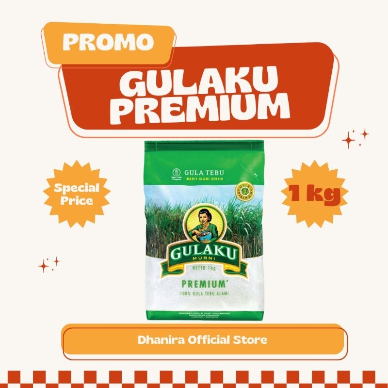 Jual [TERMURAH] GULAKU HIJAU PREMIUM 1KG / GULAKU HIJAU PREMIUM KEMASAN ...