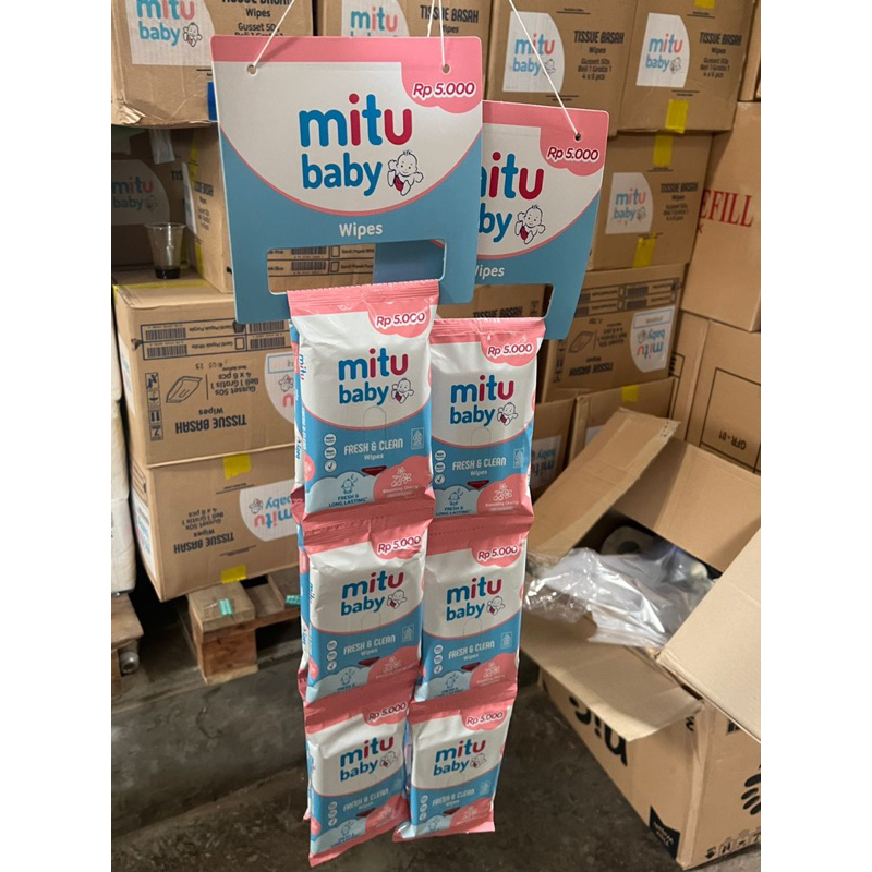 Jual TISSUE MITU BABY 25 SHEET PAKET 6 PCS | Shopee Indonesia