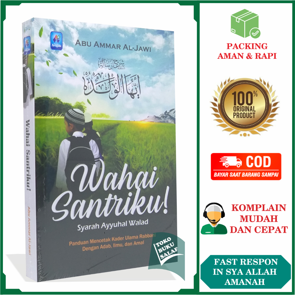 Jual Wahai Santriku Syarah Ayyuhal Walad Panduan Mencetak Kader Ulama ...