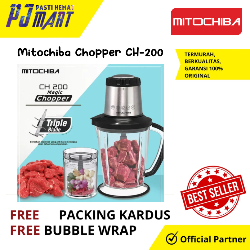 Jual Mitochiba Chopper CH-200 | Chopper Listrik | Chopper Makanan ...