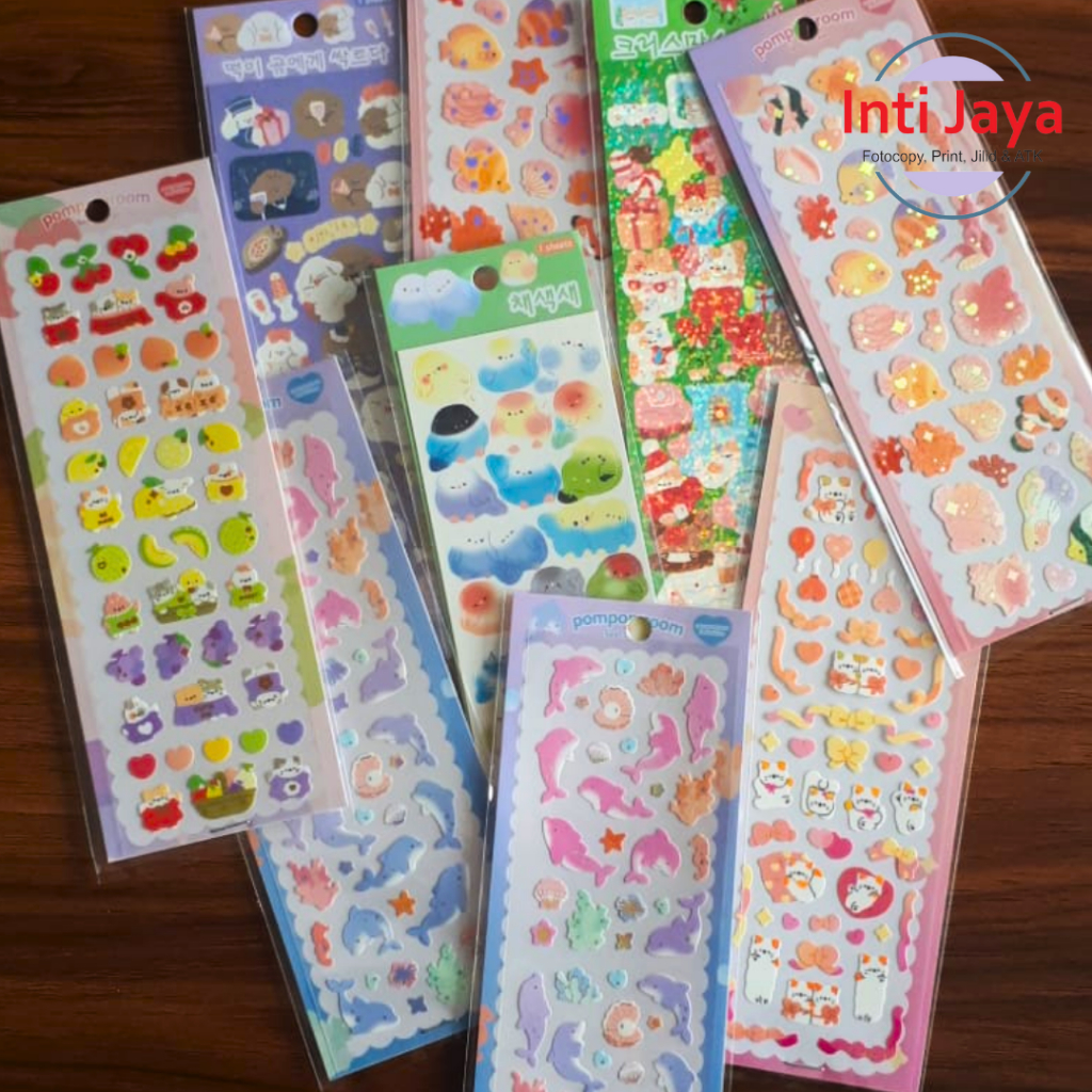 Jual Sticker Motif/ Tempelan Lucu/ Sticker Gambar Random | Shopee Indonesia