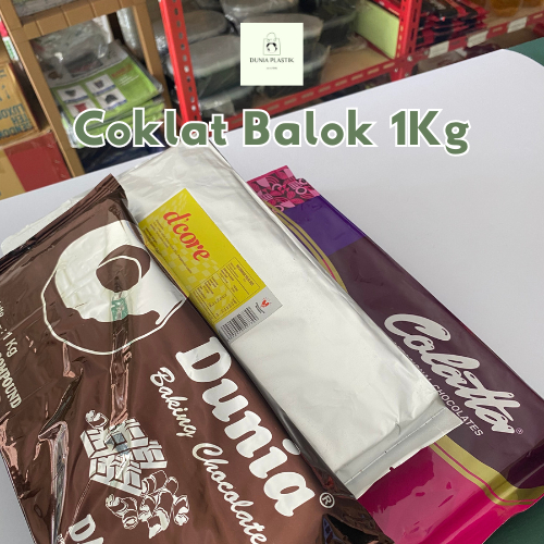 Jual Grosir plastik - COKLAT BALOK 1KG COLATTA - D'CORE - DUNIA. COKLAT ...