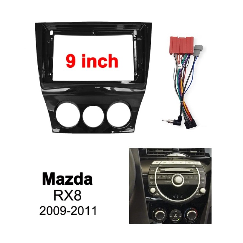 Jual Frame head unit android 9 inch Mazda RX8 RX-8 2009 - 2011 | Shopee ...