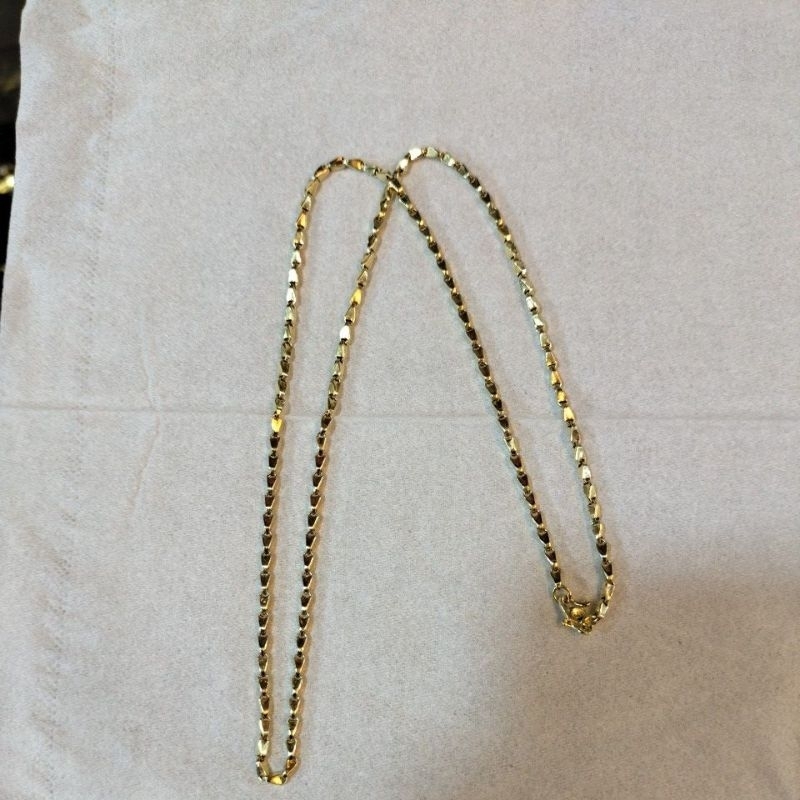 Jual kalung perak gold padi berat 5 gram | Shopee Indonesia