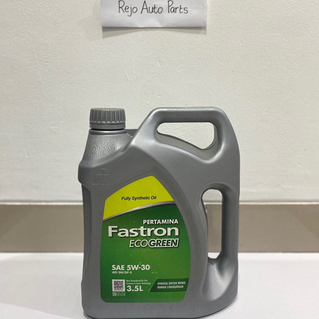 Jual Oli Mobil Pertamina FASTRON ECO GREEN 5W-30 (3.5L) | Shopee Indonesia