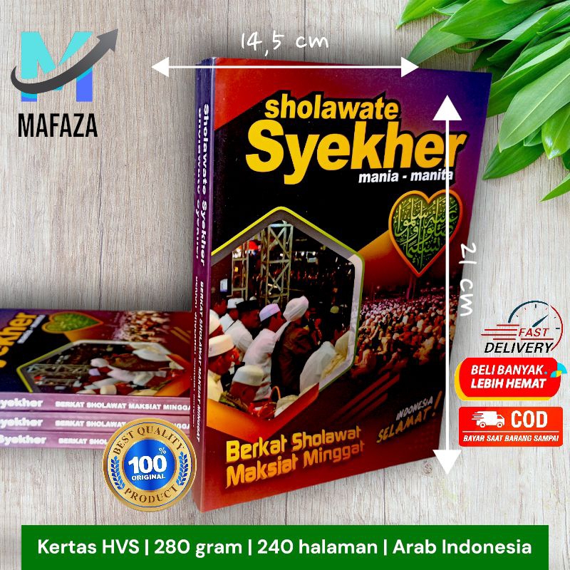 Jual Buku Sholawate Syekher Mania / Sholawat/ Shalawat Terlengkap ...