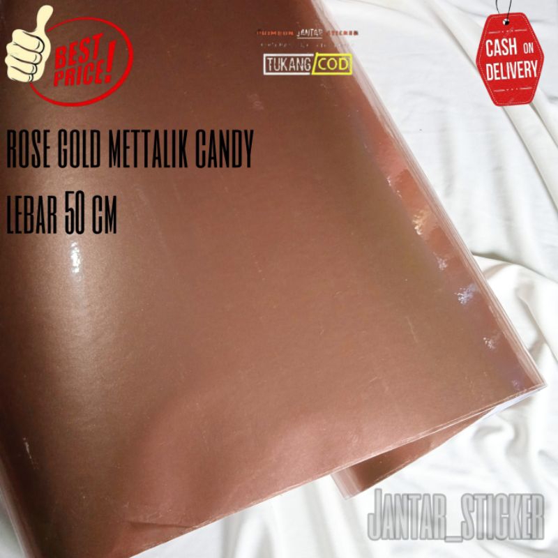 Jual Sticker Scotlite Rose Gold Mettalik Candy Premium Stiker Skotlet ... Jual Sticker Scotlite Rose Gold Mettalik Candy Premium Stiker Skotlet ...