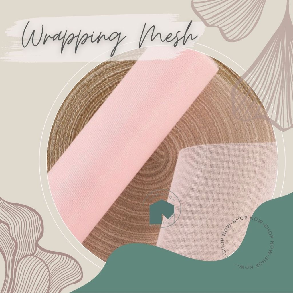 Jual Flower Wrap Mesh Bouquet Bunga Net Korean Wrapping Jala Jaring Buket | Shopee Indonesia