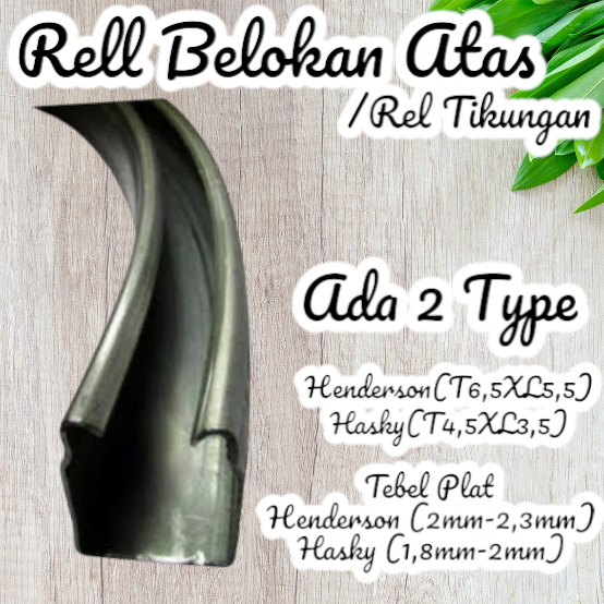 Jual REL BELOKAN ATAS HENDERSON ,HASKY UNTUK GERBANG,GARASI,DLL ...