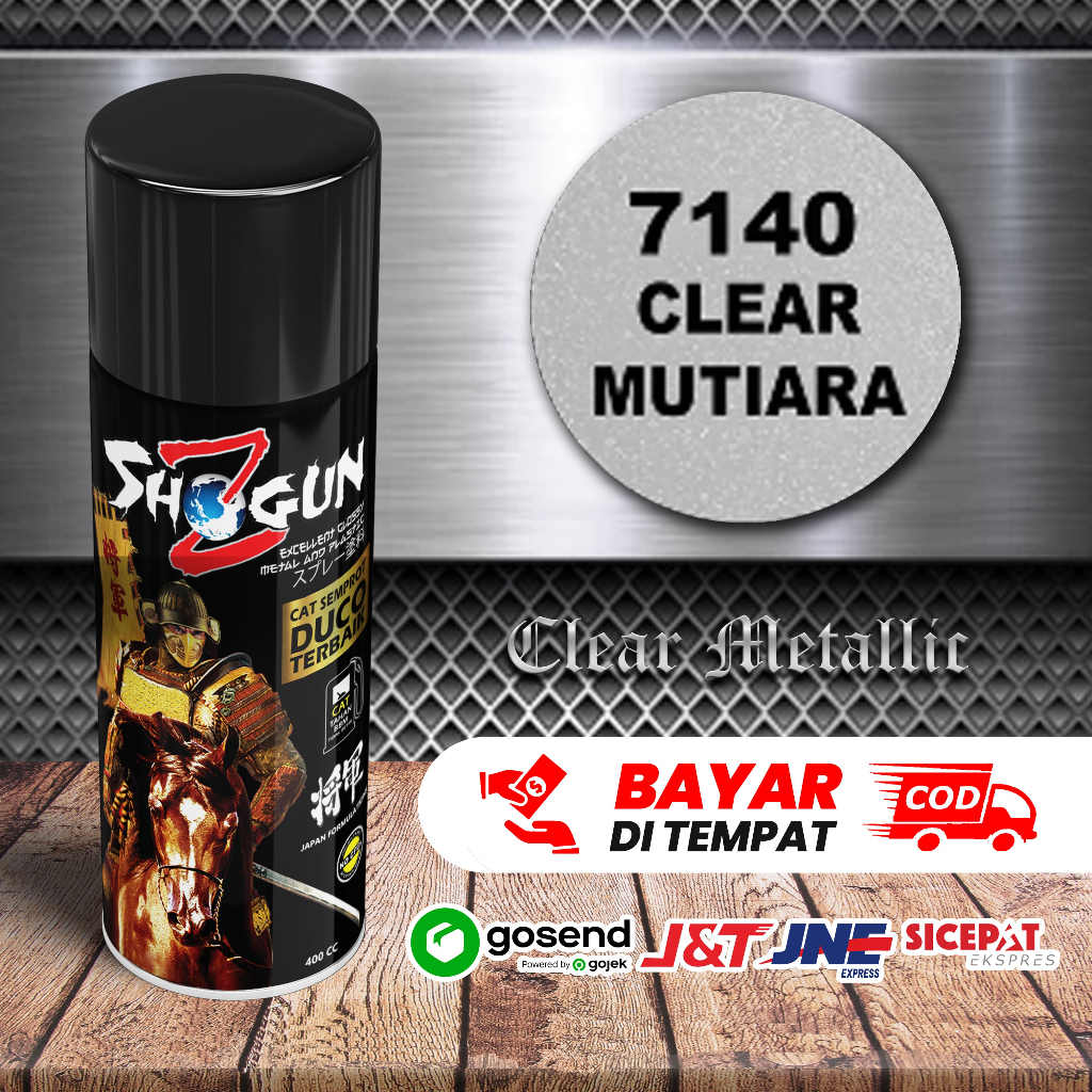 Jual Cat Semprot Pilok Pilox Pylok SHOGUN Z 400 CC Clear Mutiara Gloss 7140 Mengkilap | Shopee ...