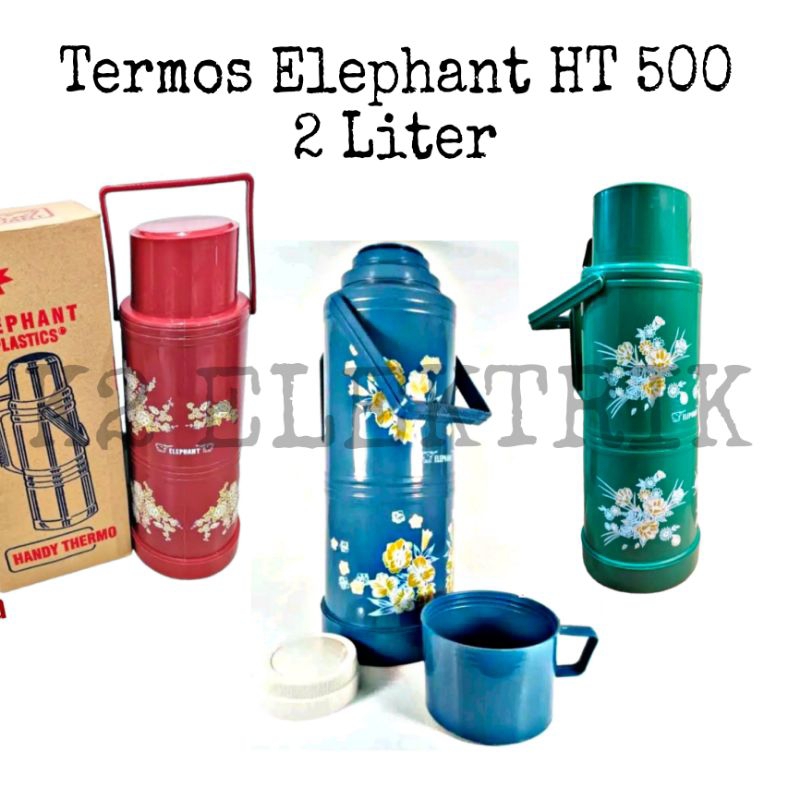 Jual Termos Air Panas Elephant 2 Liter | Termos Plastik 2 Liter merek ...