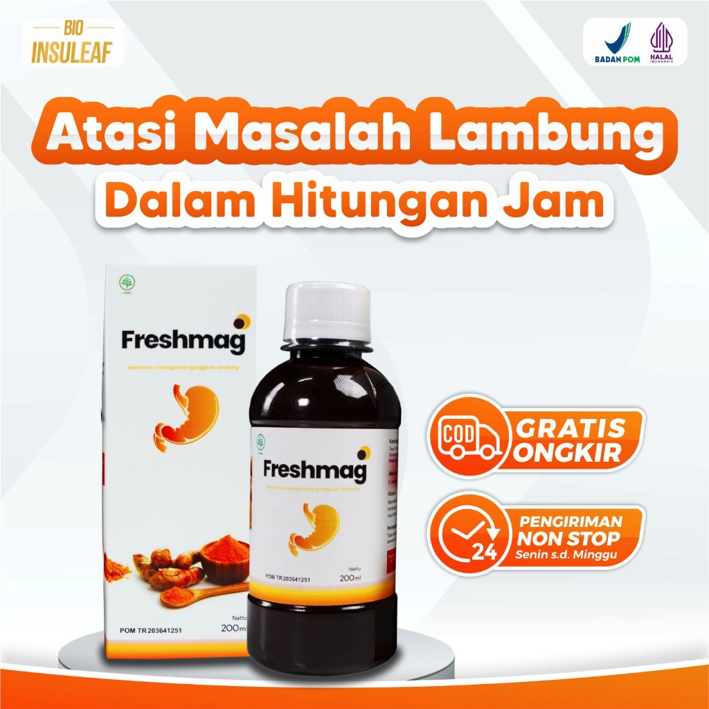 Jual Freshmag - Madu Herbal Solusi Atasi Masalah Maag dan Nyeri Asam Lambung GERD | Shopee Indonesia