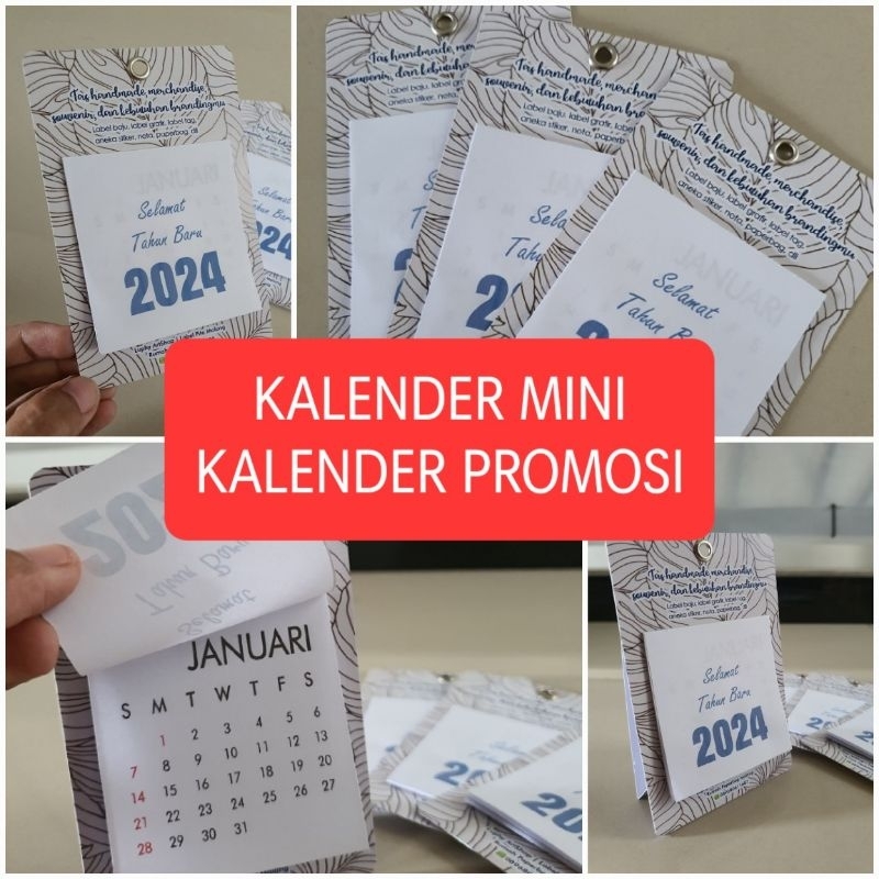 Jual Kalender 2024 - Kalender mini magnet, kalender magnet, kalender ...