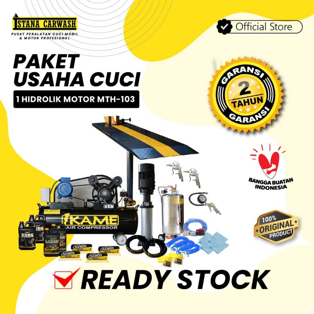 Jual Paket Alat Steam Motor Hidrolik MTH-103 IKAME | Shopee Indonesia