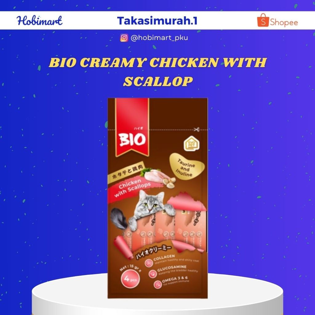 Jual BIO CREAMY CHICKEN WITH SCALLOP | Shopee Indonesia