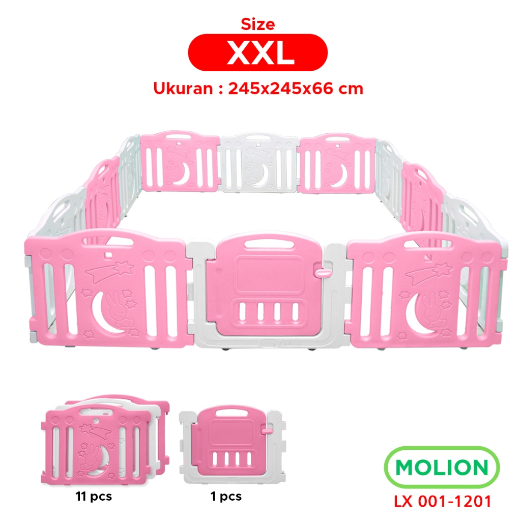 Jual Pagar Anak Pagar Bayi Pagar Mainan Anak Bayi Baby Fence Lengkap ...