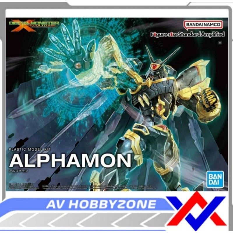 Jual Figure Rise Standard Alphamon Amplified Bandai | Shopee Indonesia