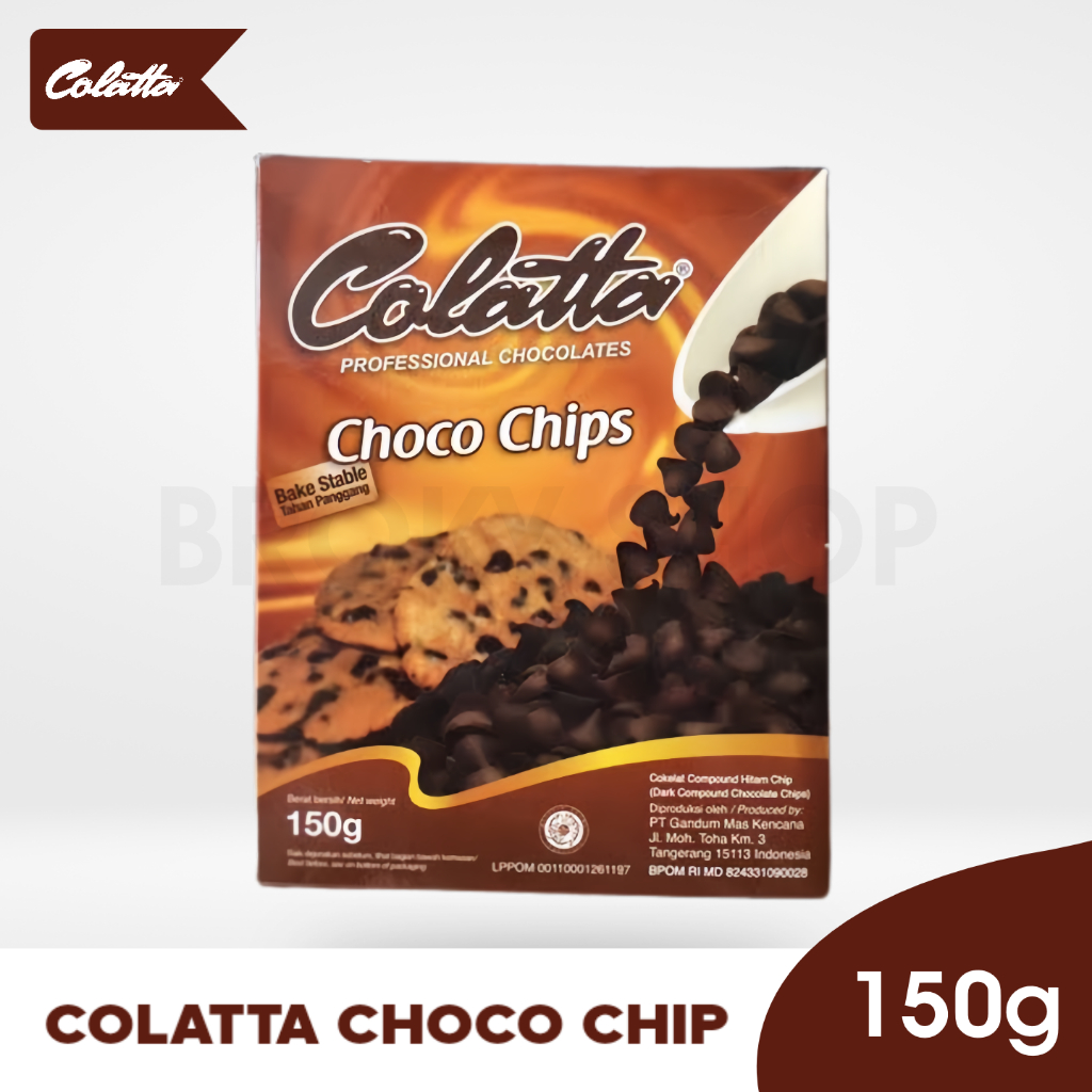 Jual Colatta Choco Chip: Tambahan Manis untuk Kreasi Kue dan Camilan ...