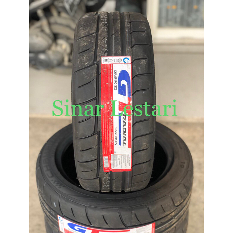 Jual Ban GT Radial Champiro SX2 195 50 R15 semi slik Ban Mobil Brio, Agya, Ayla, Vios, City ...