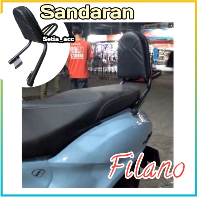 Jual Sandaran Motor Filano Jok Bersandar Filano | Shopee Indonesia