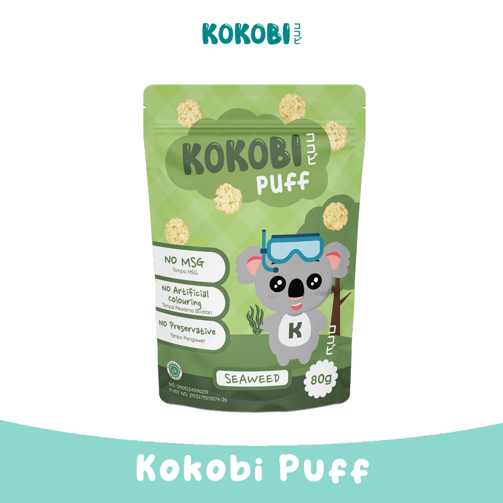 Jual KOKOBI Puff SEAWEED | Shopee Indonesia