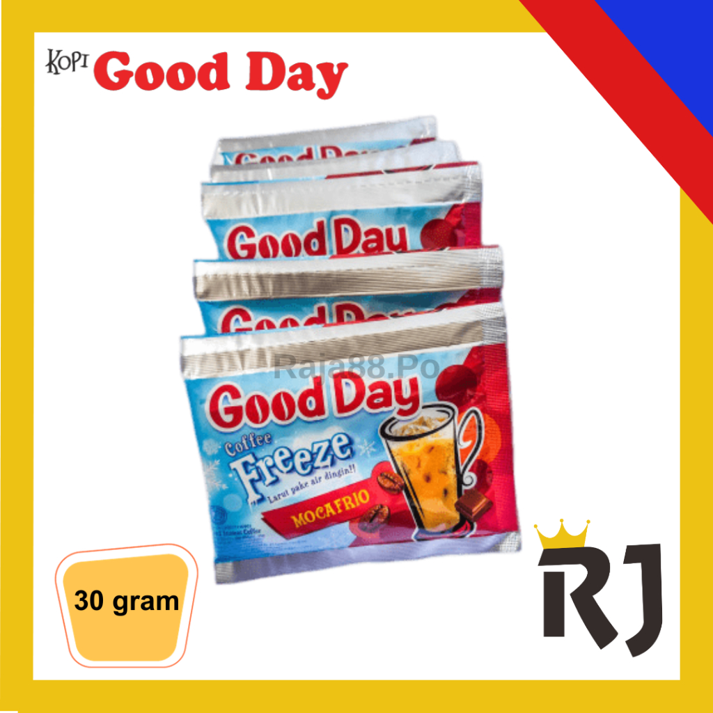 Jual Kopi Good Day Freeze Rasa Mocafrio Renteng (10 Sachet @30 gram ...