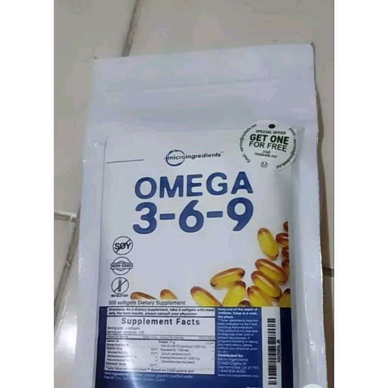 Jual Microingredients Omega 3 6 9 Asam Lemak Esensial Untuk Kesehatan ...