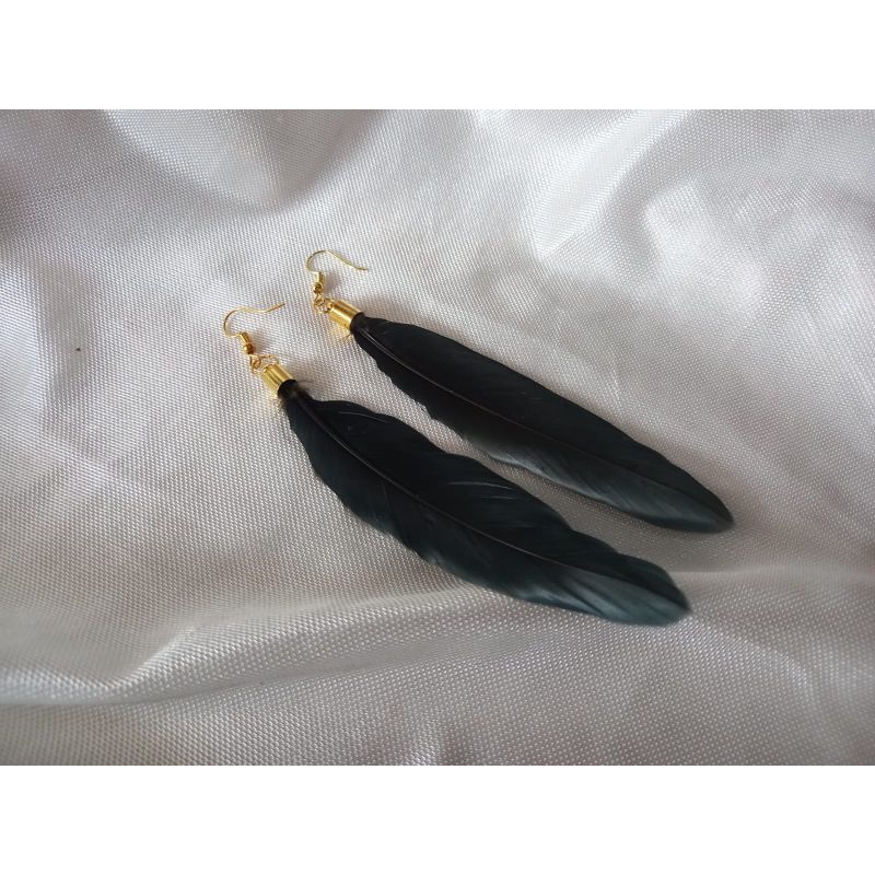 Jual Anting bulu, hiasan tari, hiasan nari, anting nari papua | Shopee ...