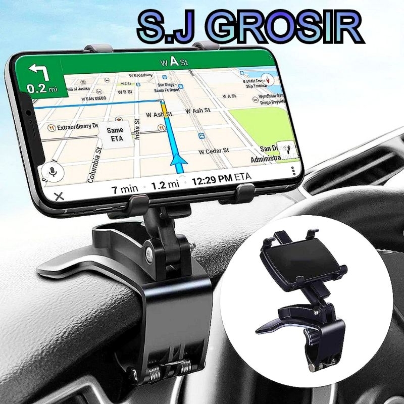 Jual Holder hp mobil 3in1 jepit car holder | Shopee Indonesia