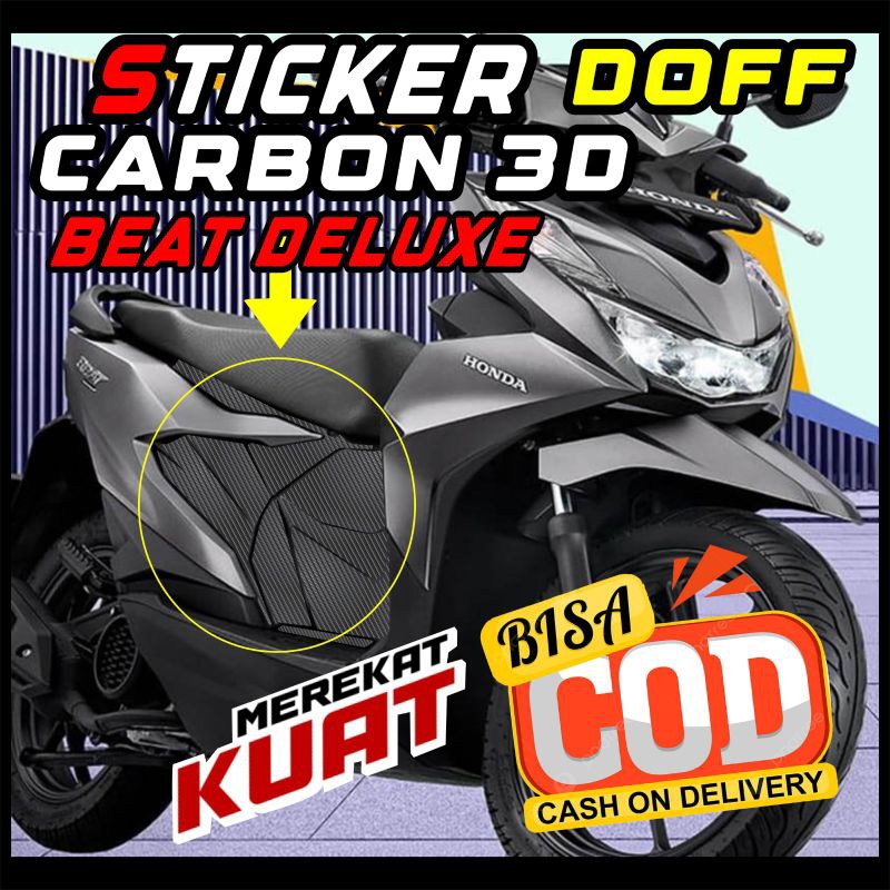 Jual STICKER CARBON 3D/UNTUK MELINDUNGI DASBOARD BELAKANG BEAT DELUXE ...
