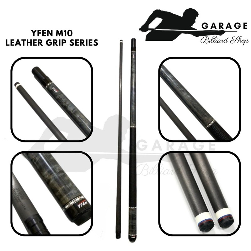 Jual Stik Billiard YFEN M10 Carbon Cue Leather Grip 12.5mm | Shopee ...
