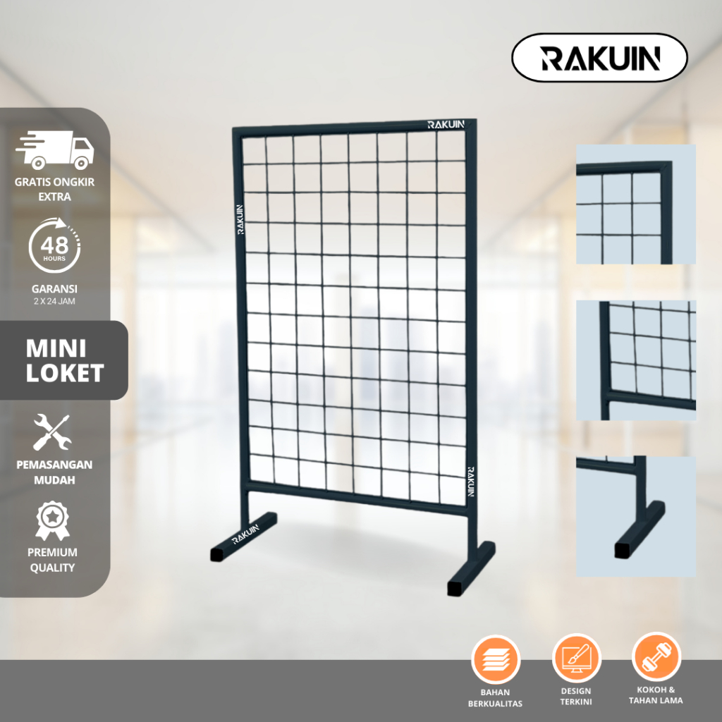 Jual RAK MINI LOKET - KAWAT LOKET BESI / RAK MUNDO MINI WIRE MESH / RAK ...