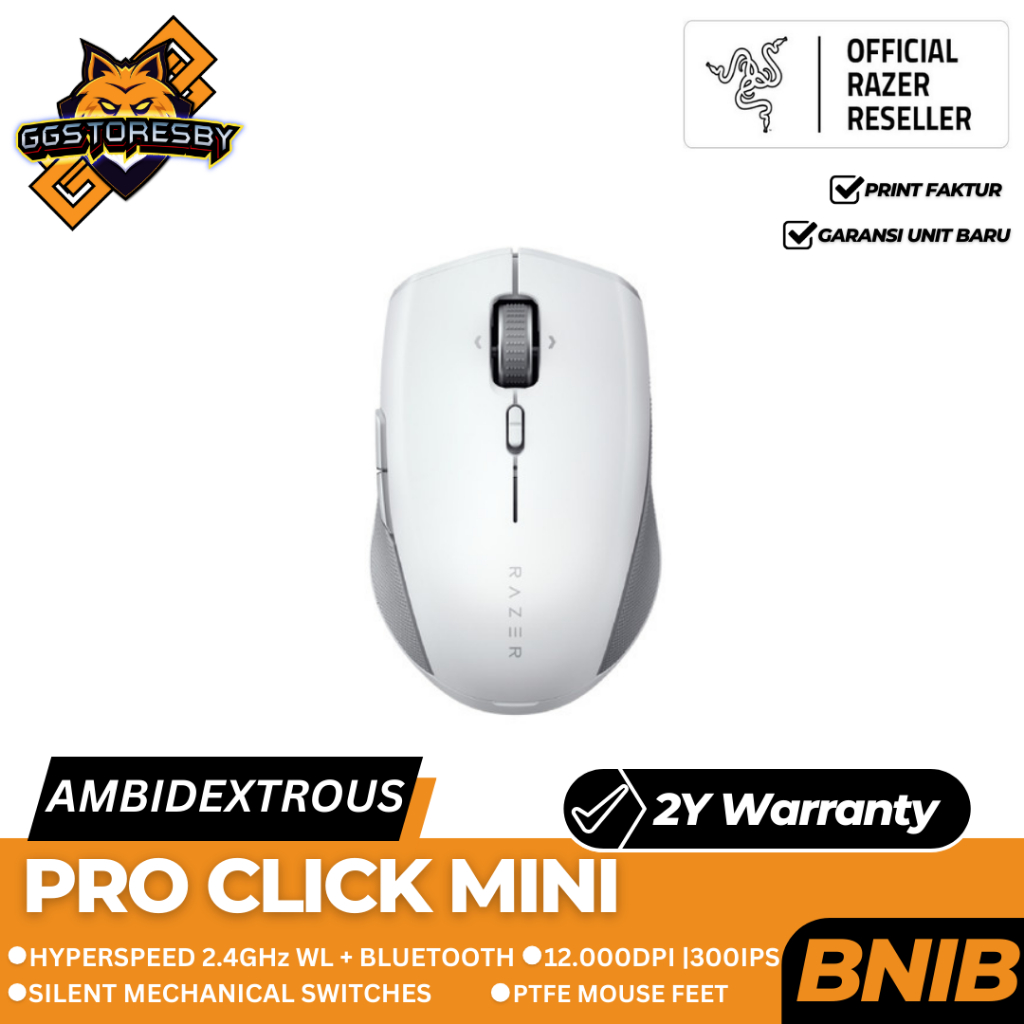 Jual RAZER PRO CLICK MINI - PORTABLE WIRELESS Mouse | Shopee Indonesia