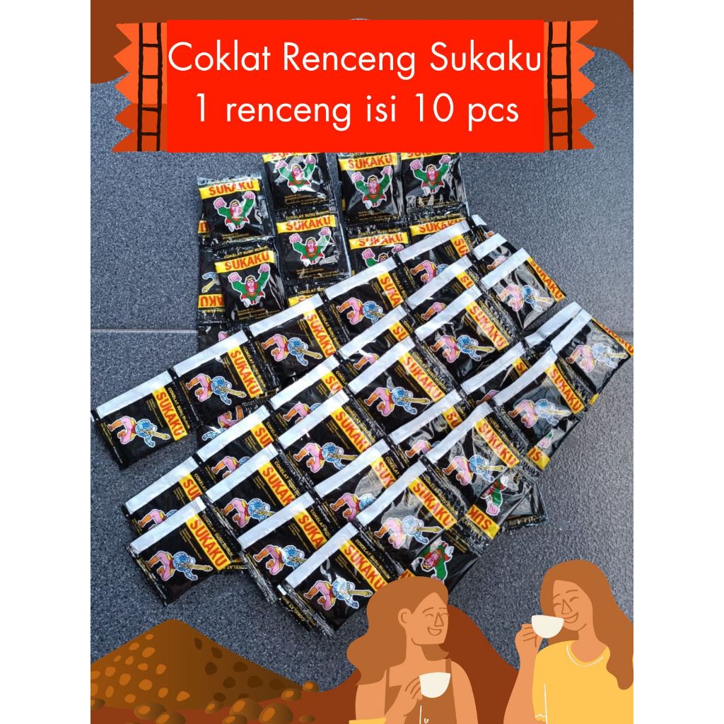 Jual BUBUK SUSU COKLAT RENCENG MEREK SUKAKU 1 RENCENG ISI 10 PAK ...