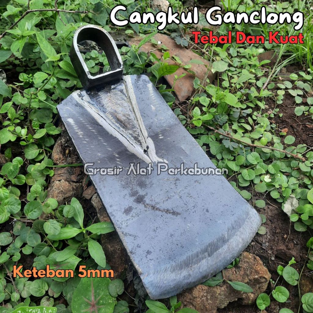 Jual Pacul Cangkul Ganclong model panjang baja asli sepuh isen | Shopee ...