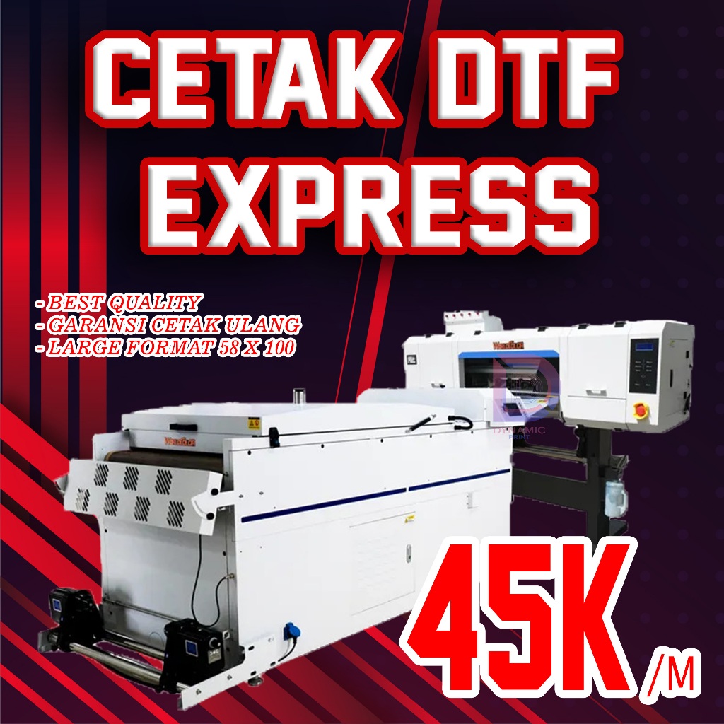 Jual JASA CETAK DTF PRINT EXPRESS LARGE FORMAT 58 X 100 SIAP PRESS BERGARANSI | Shopee Indonesia