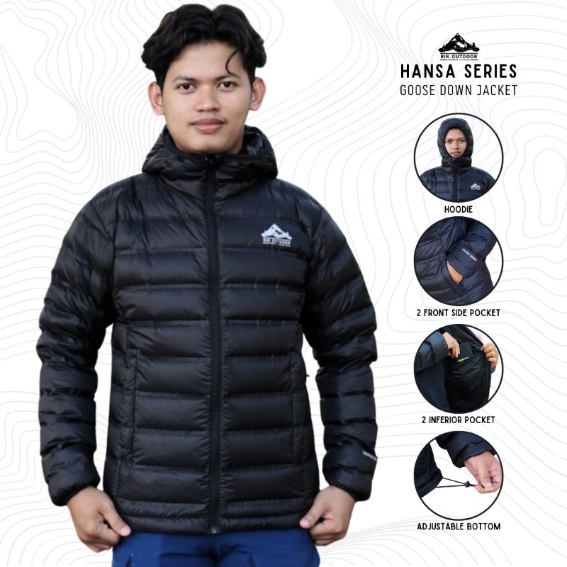 Jual JAKET BULU ANGSA SEAMLESS RIR OUTDOOR SERIES HANSA ULTRALIGHT ...
