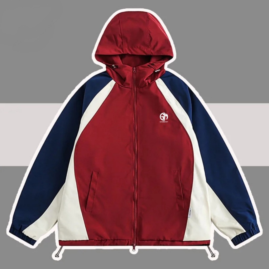 Jual VARSITY JACKET VINTAGE HOODIE SOFT PARASUT WATERPROOF MANTEL PRIA ...