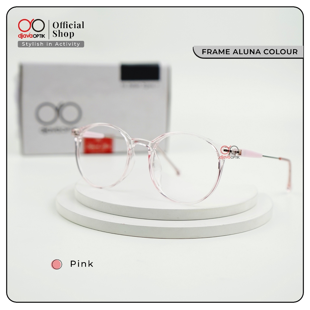 Jual DJAVA OPTIK - Frame Aluna - Kacamata Photocromic Korea Plastik Elastis | Shopee Indonesia
