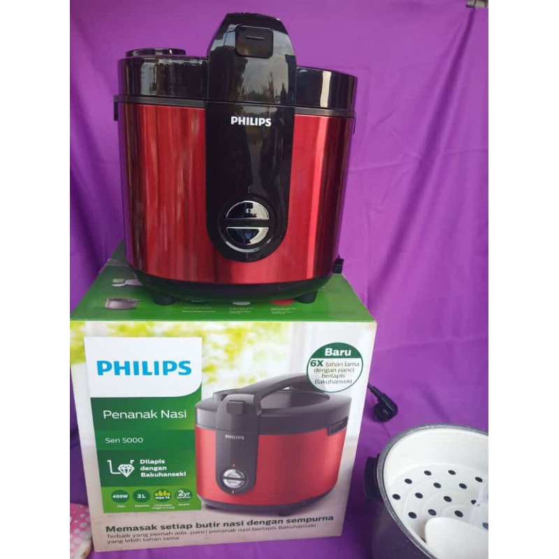 Jual Rice Cooker philips HD3138 ukuran 2 liter Batam | Shopee Indonesia