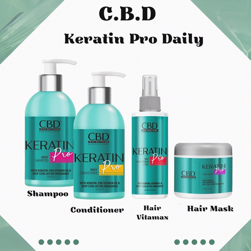 Jual CBD PROFESSIONAL KERATIN PRO DAILY HAIR TREATMENT SERIES | CBD ...