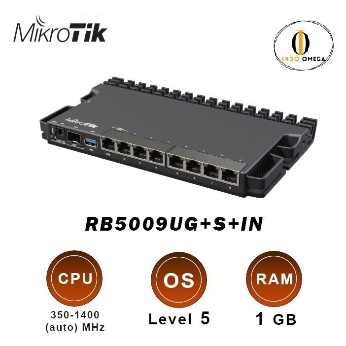 Jual Mikrotik RB5009UG+S+IN RB5009 router RB5009UG | Shopee Indonesia