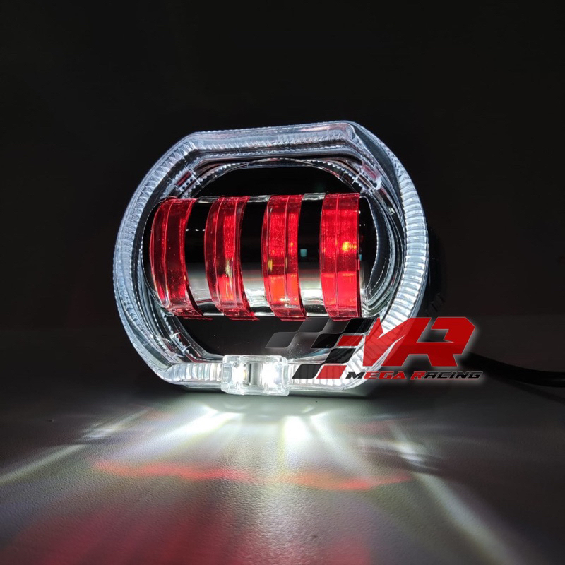 Jual Lampu Tembak Daymaker Biled New Shroud 8D 4 Lensa Super Terang ...