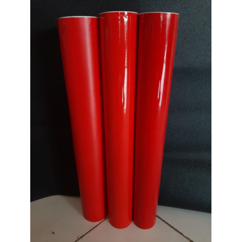 Jual stiker skotlet motor bahan biasa doff glossy dan transparan warna ...