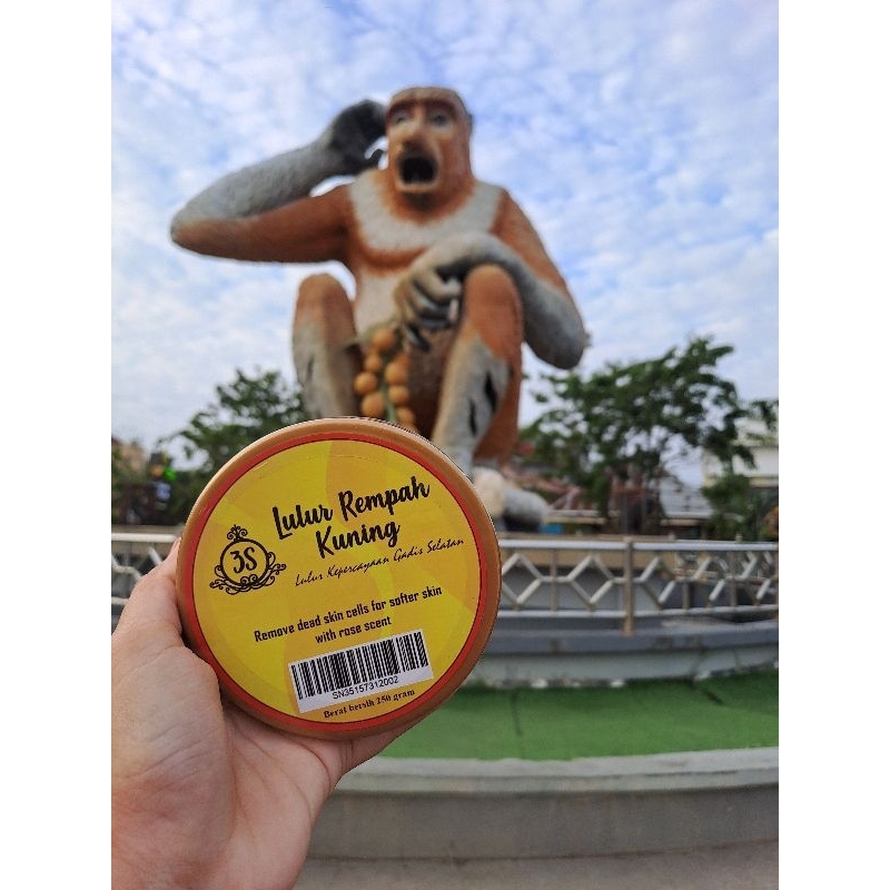 Jual LULUR REMPAH KUNING 3S ORIGINAL MENGANGKAT SEL KULIT MATI | Shopee ...
