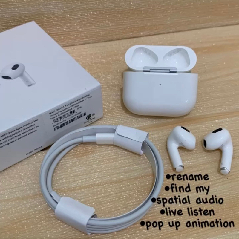 Jual Earphone Bluetooth Gen 3 With Pop Up Animation (Original Equipment ...