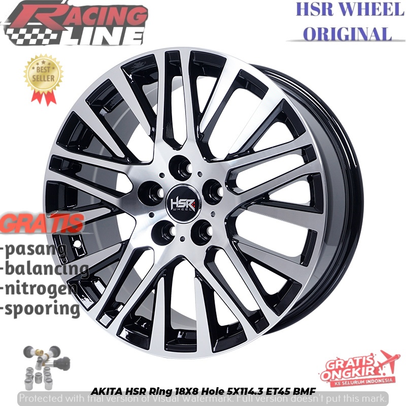 Jual Velg Mobil Racing Ring 18 Untuk Expander Rush Terios Luxio Eriga ...