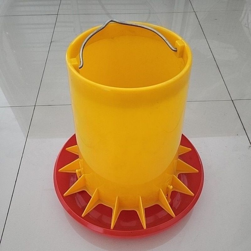 Jual Super Feeder - tempat pakan ayam boiler 6 kg | Shopee Indonesia