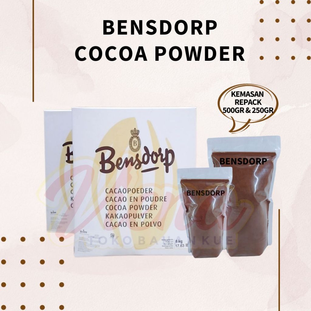 Jual Bensdorp Cocoa Powder / Coklat Bubuk REPACK 500gr | Shopee Indonesia