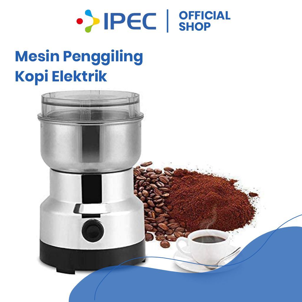 Jual Alat Penggiling Biji Kopi Elektrik Coffee Grinder Bahan Stainless ...